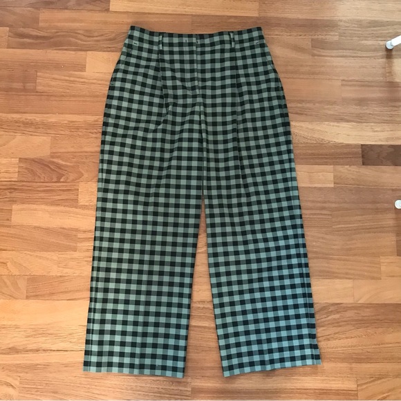 Max & Co. | Pants & Jumpsuits | Intrend Max Co Outlet Sage Gingham ...